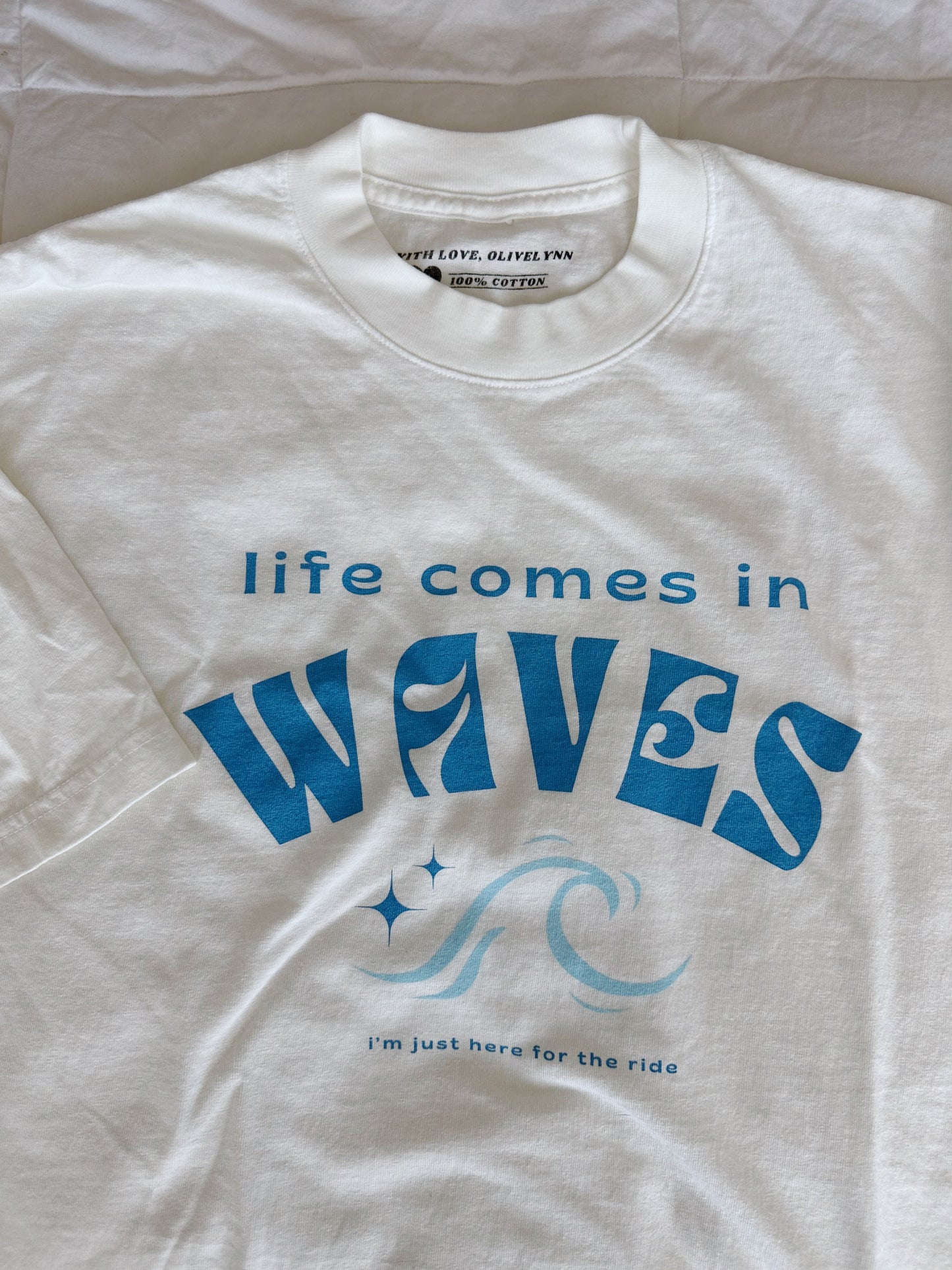 WAVE TEE – Olive Lynn